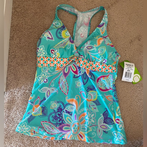 next | Swim | Nwt Next Stretch Paisley Print Womans Upf 5 Tankini ...